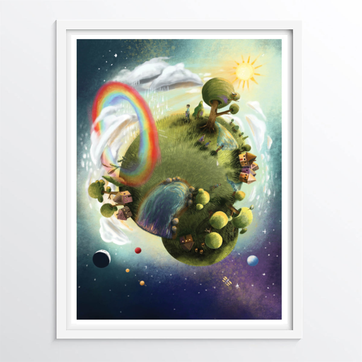 Science Rainbow illustrated poster – Room to Wonder